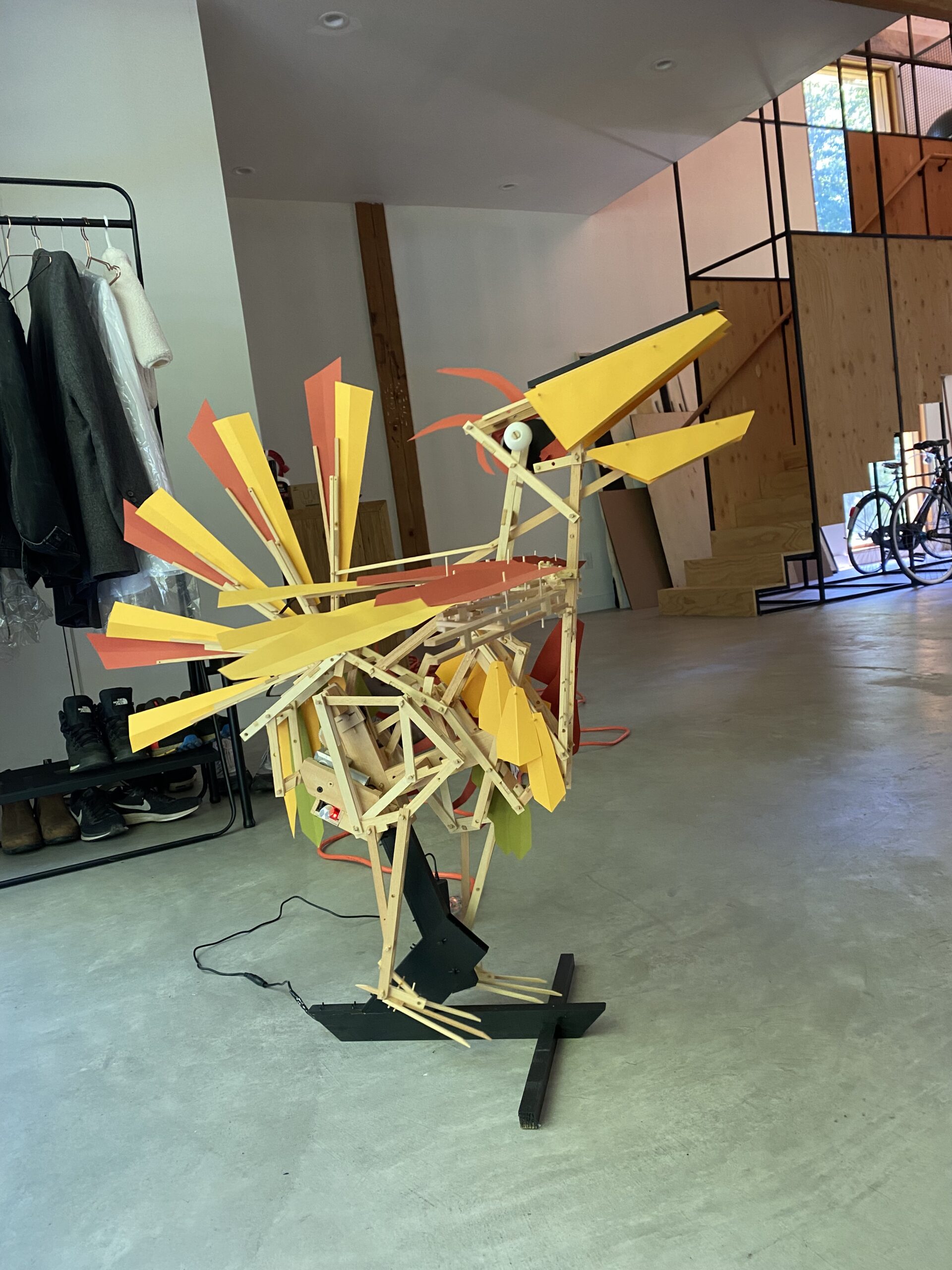 Mechanical Rooster by Omid Balouch